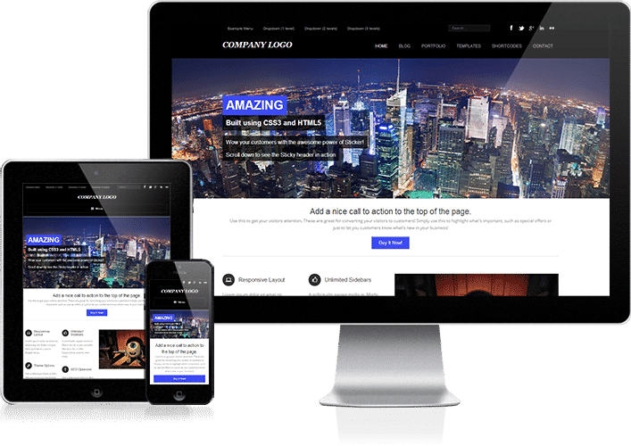 Sticker - Premium WordPress Theme