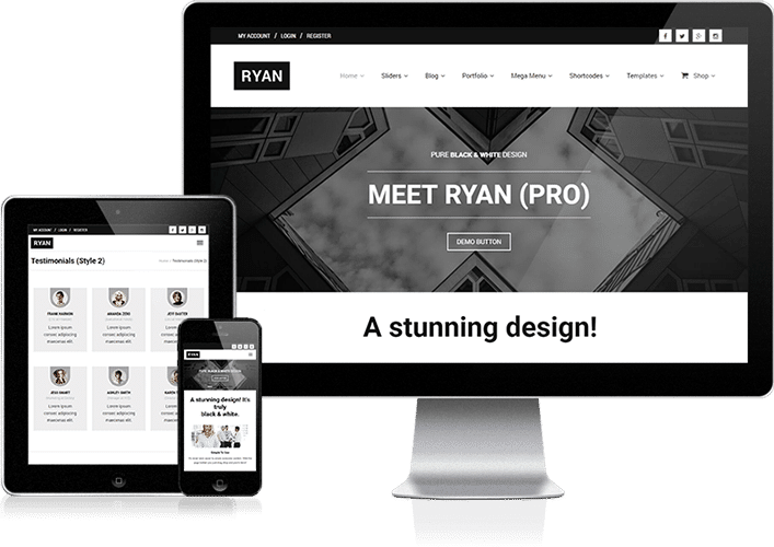 Ryan (Pro) - Premium WordPress Theme