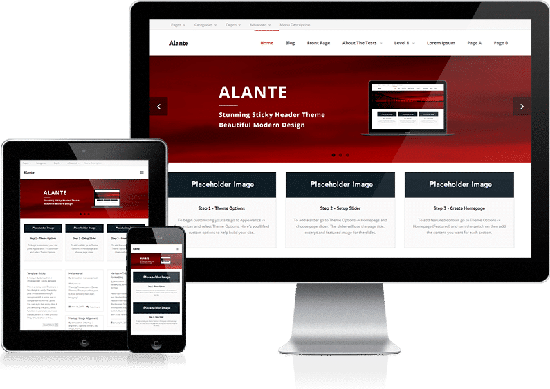 Alante (Free) - Think Up Themes